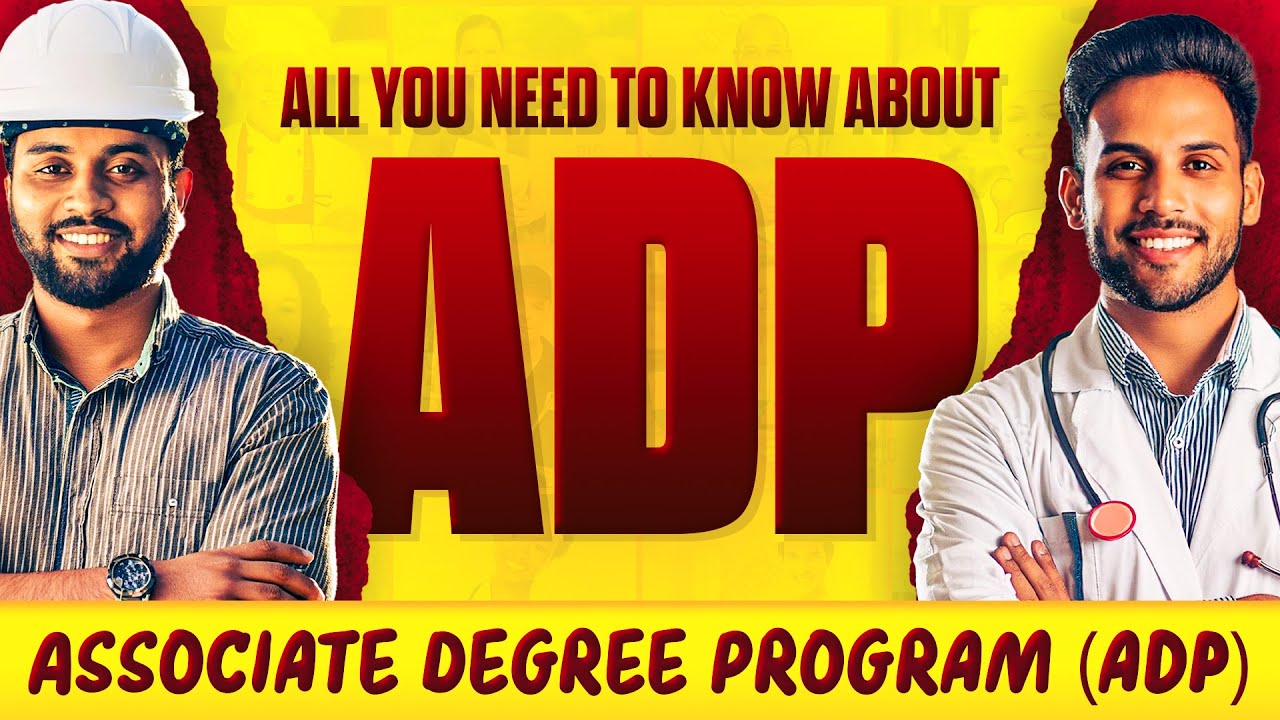 Associate Degree Program (ADP) | History, Admissions, Scope & Career Choices | ADP vs BS - YouTube