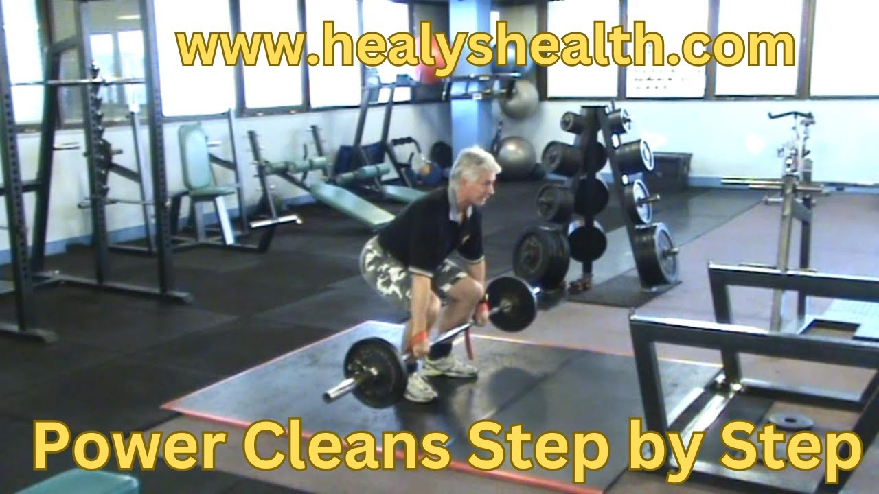 Power cleans step by step 12 may 24 - YouTube