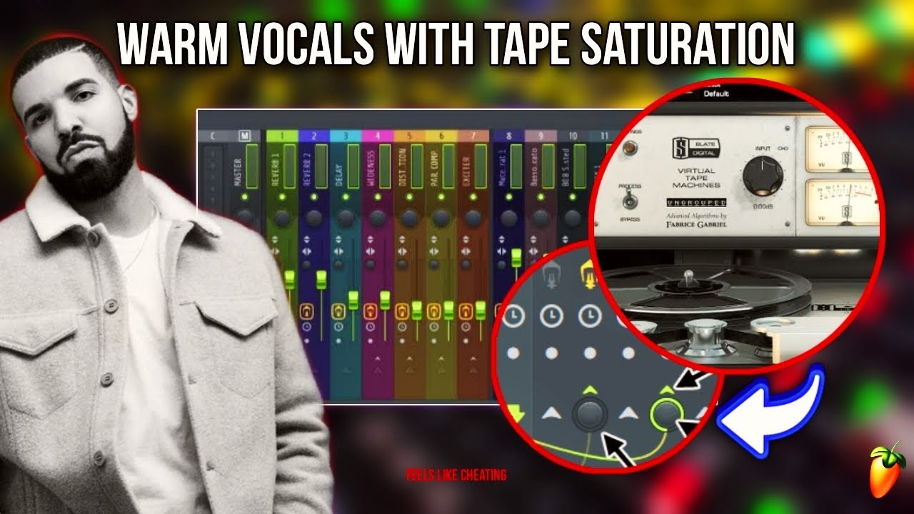 Getting Warm Vocals with Tape Saturation Through Sends | FL Studio 21 ...