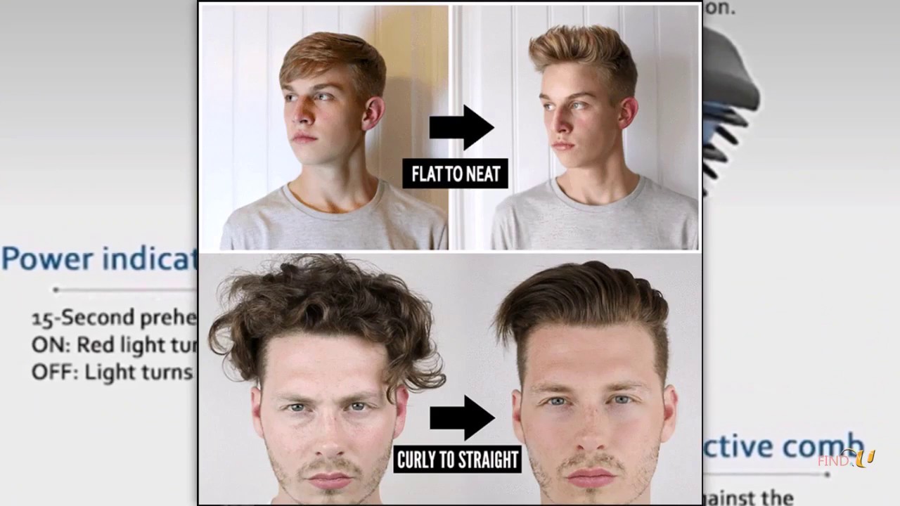 Multifunctional Hair Comb Curling Iron Hair - YouTube