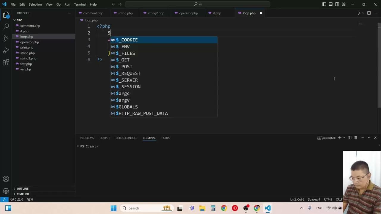 Basic PHP EP9 การวนลูปทำซ้ำ (Loop) - YouTube
