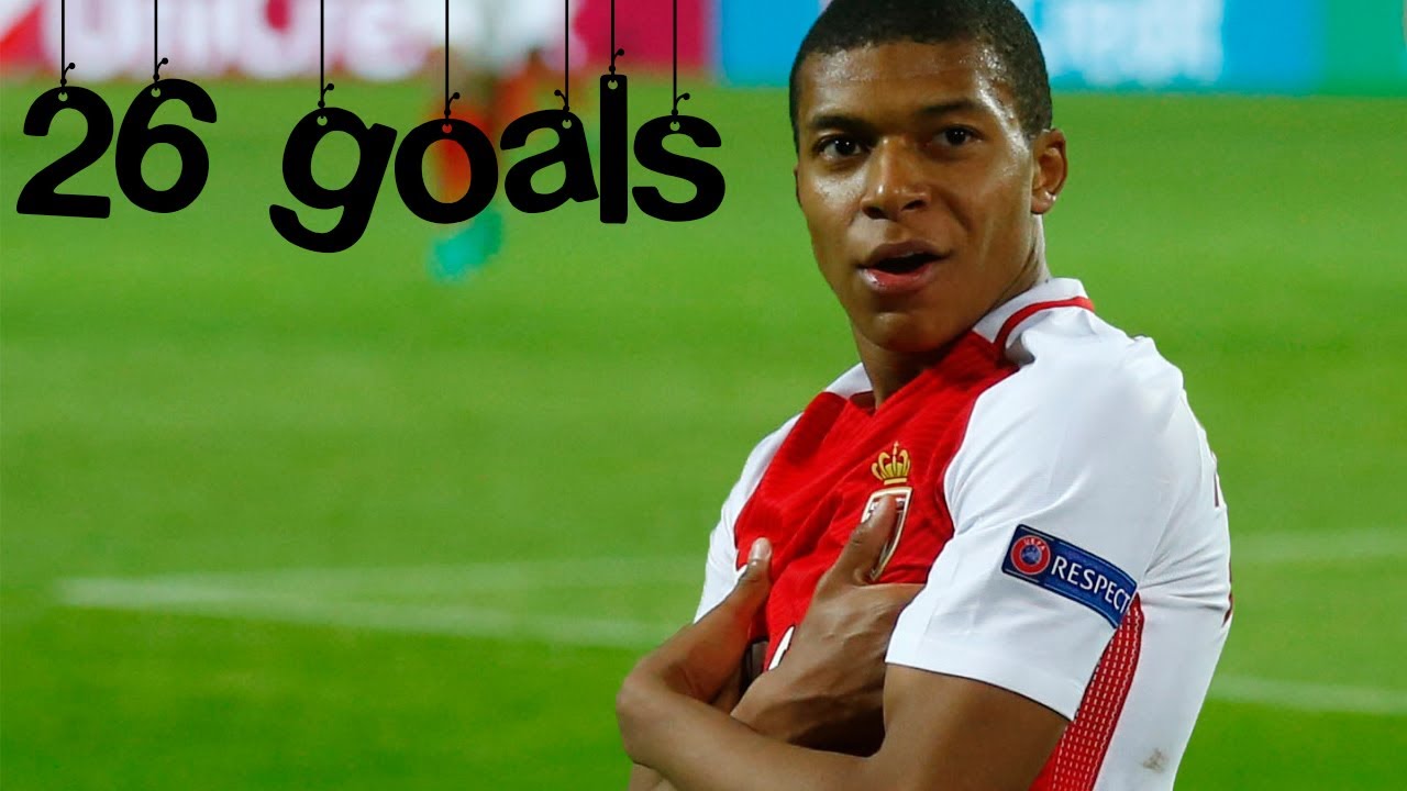 Kylian Mbappé All Goals 2016/17|| HD - YouTube