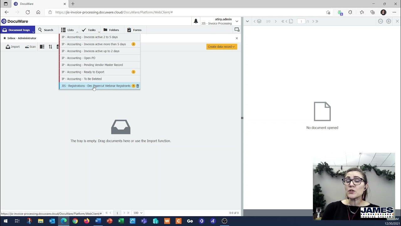 Tutorial: How to Save a Search as a List in DocuWare - ECM Tools - YouTube