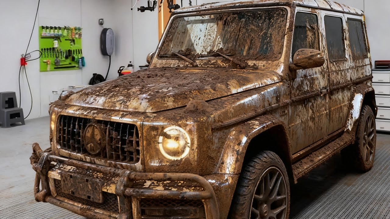 Muddy Mercedes G Class Immersive Deep Cleaning Service Lucky It Didn’t ...