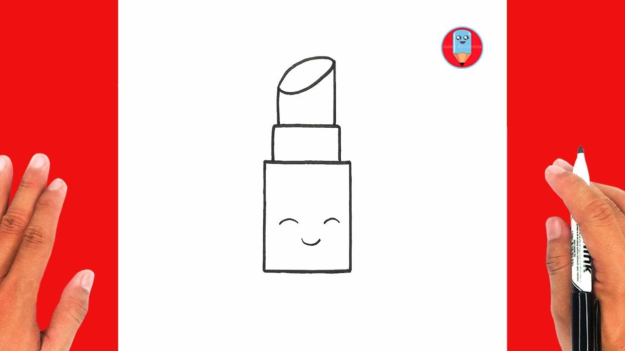Cómo dibujar un lápiz labial, Paso a Paso, Jason Dibujos. - YouTube