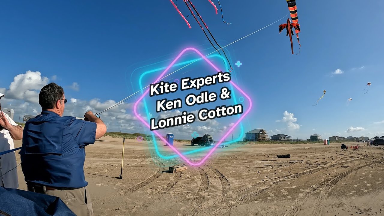 Meet Expert Kite Fliers Ken Odle & Lonnie Cotton Surfside Flyers Kite ...