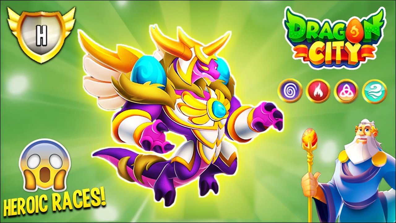Dragon City - High Nest Dragon, A brand new HEROIC RACE [EXCLUSIVE ...