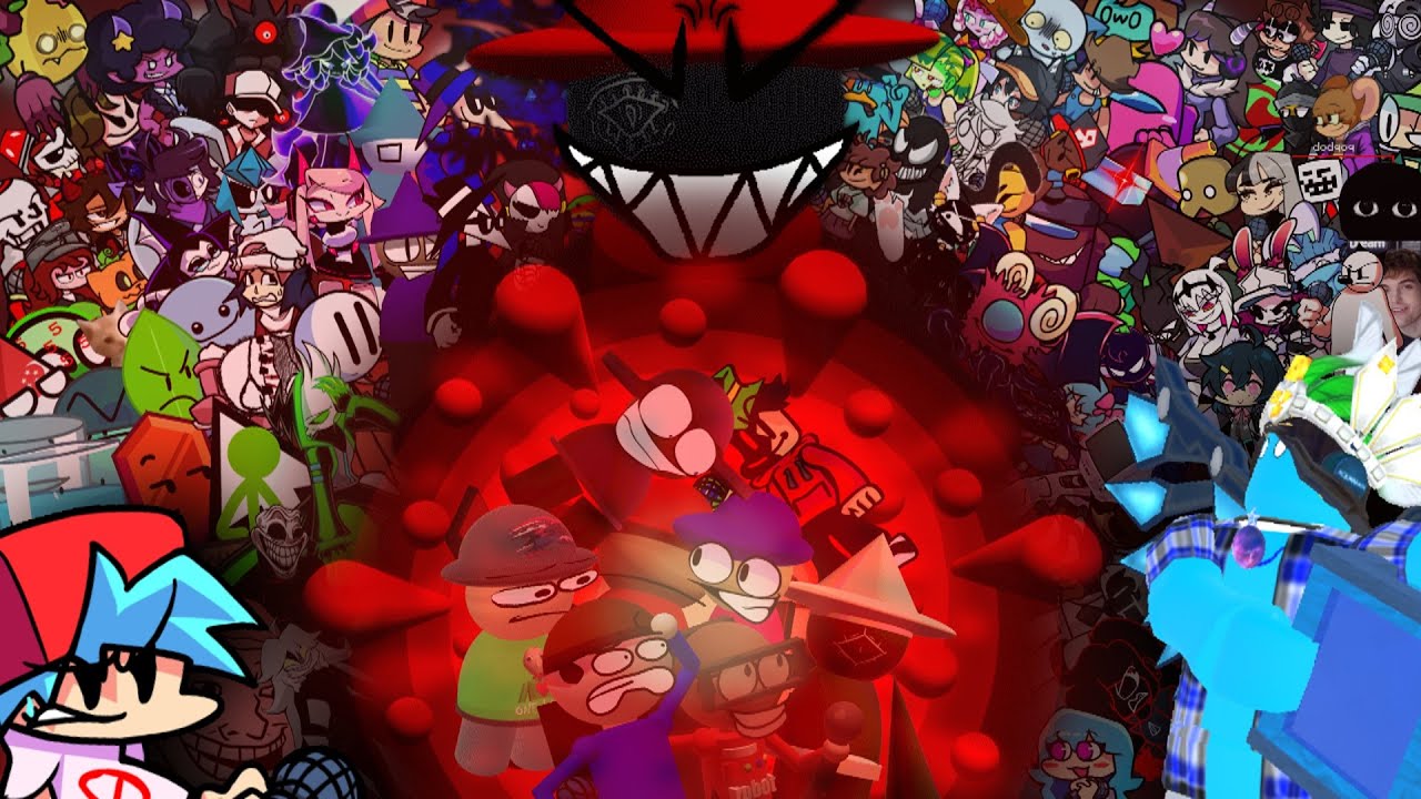 FNF' Demise, but every turn, another character sings it. - YouTube