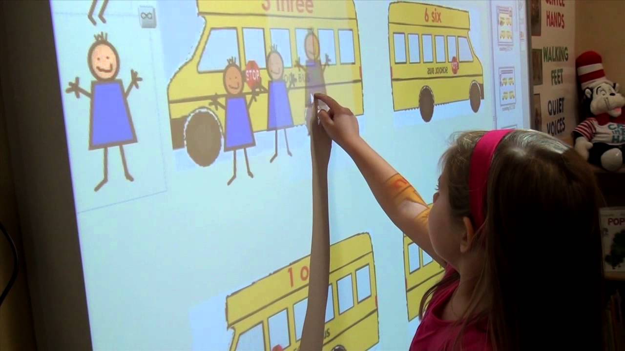 Smartboard at Kids R Kids West Frisco - YouTube