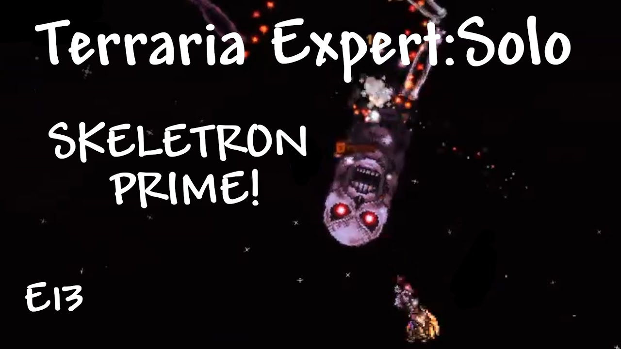 SKELETRON PRIME!!! | Terraria Expert Solo E13 - YouTube