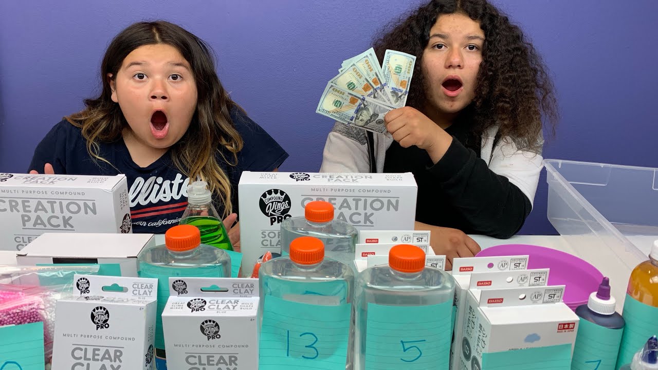 Slime Challenge Winner gets $1000 - YouTube