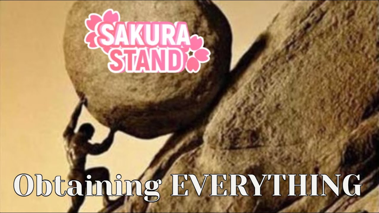 Obtaining EVERYTHING in Sakura Stand-Sakura Stand Aizen Evolution ...