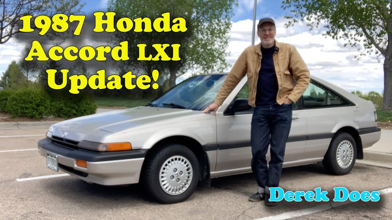 3rd gen: 1987 Honda Accord LXI update! - YouTube