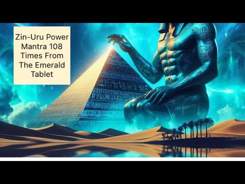 Zin-Uru Power Mantra 108 Times From The Emerald Tablet - YouTube