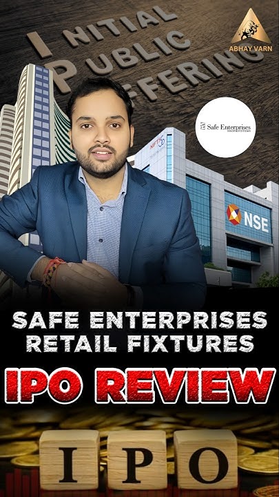 Safe Enterprises IPO Review | Safe Enterprises IPO GMP | Safe Enterprises IPO #ipo #gmp #nsesme ...