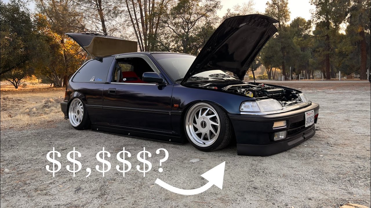 Walk around and build cost of my 1991 ef civic si - YouTube