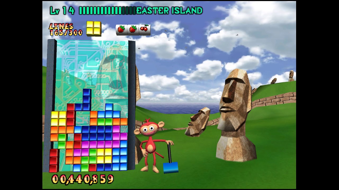 Sega Tetris (Naomi) - All Clear 393 lines - 2,360,009 points - YouTube