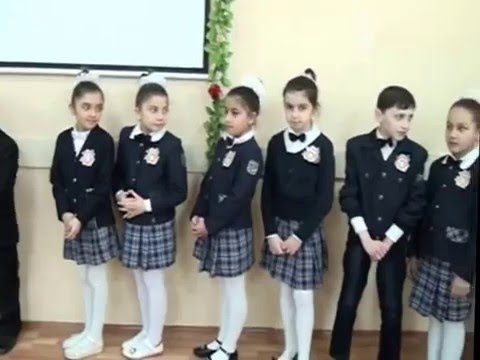 Şəki şəhər 5 saylı məktəbdə XATİRƏ müəllimənin III b sinfində \