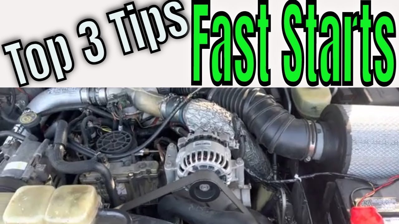 TOP 3 REASONS MY DIESEL ENGINE STARTS SO FAST - YouTube