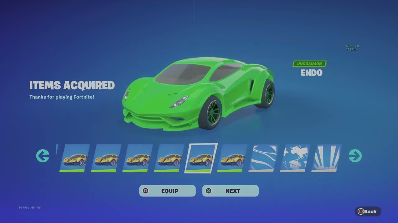 Buying The Endo Car In Fortnite - YouTube