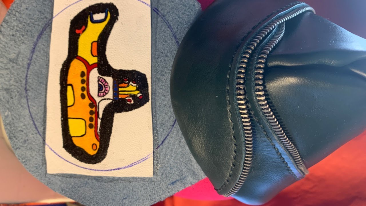 Green Garrison cap with Silver Zipper for piping-final & Yellow ...