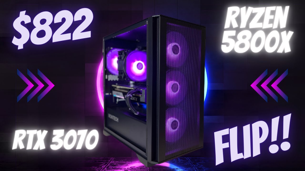 $822 HIGH END FLIP! | Flipping A Gaming PC | Episode #6 | RTX 3070 ...