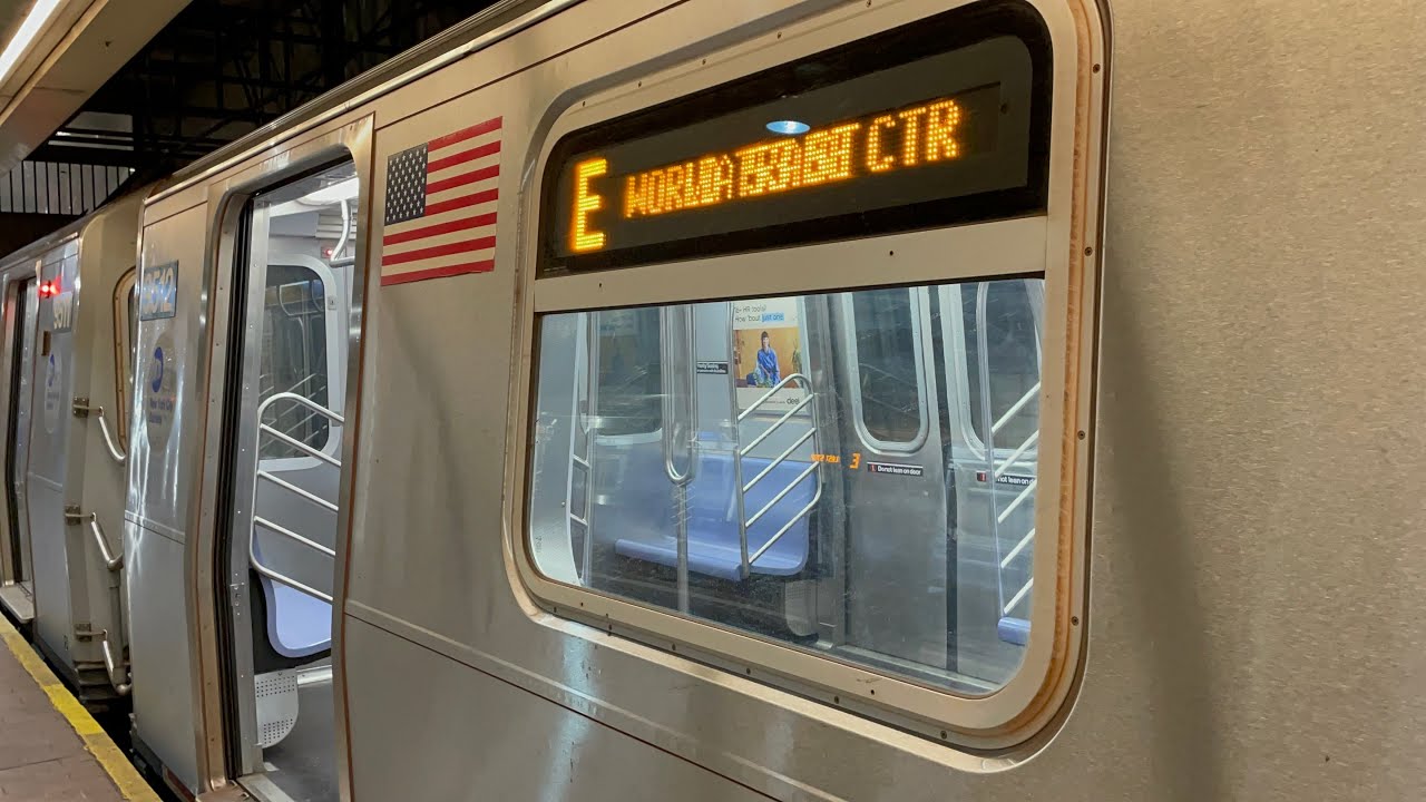 R160 (E) Train Ride from Jamaica Center - Parsons Archer to World Trade ...