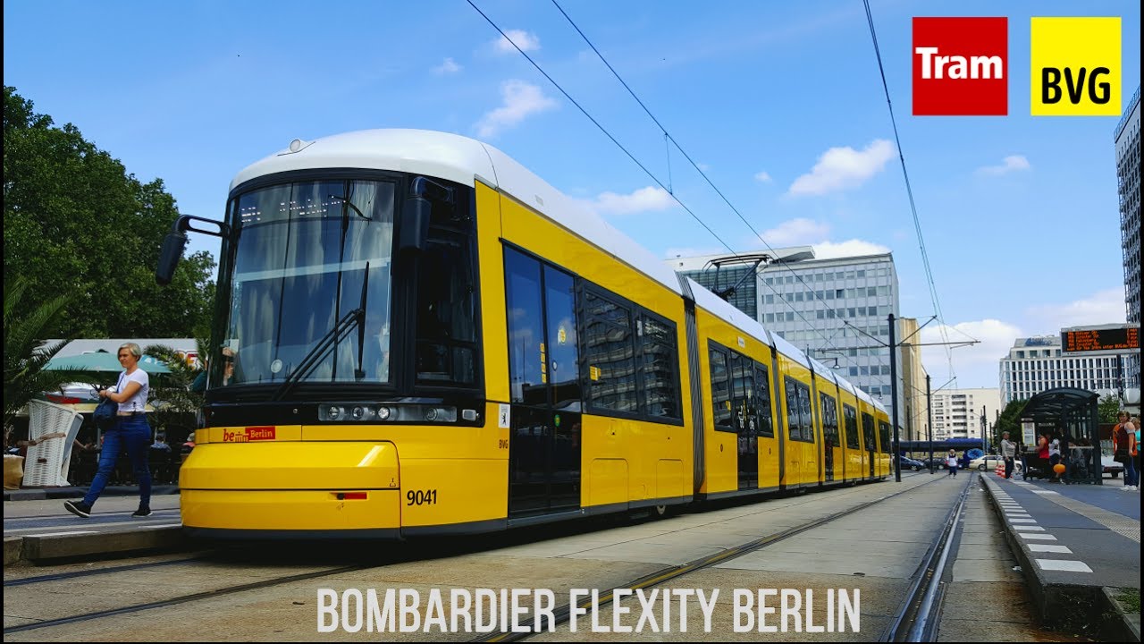 Bombardier Flexity Berlin - YouTube
