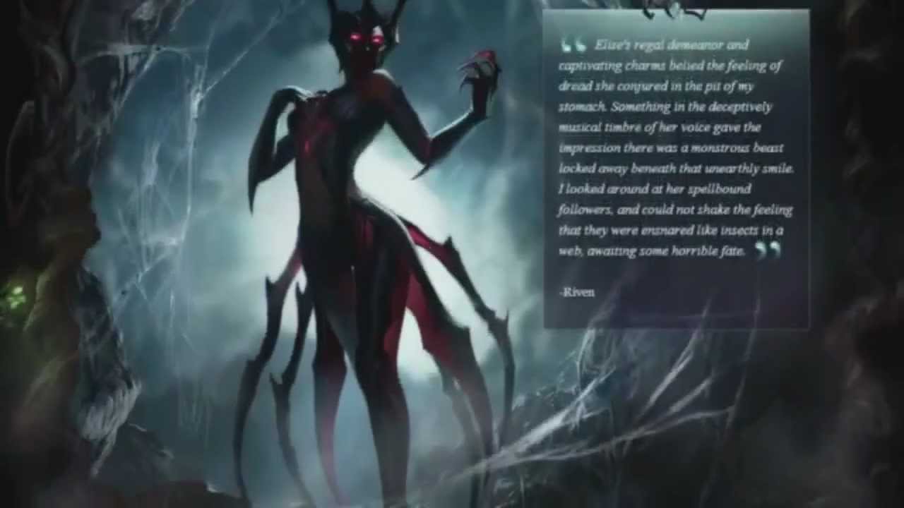 Elise The Spider Queen - League Of Legends - YouTube