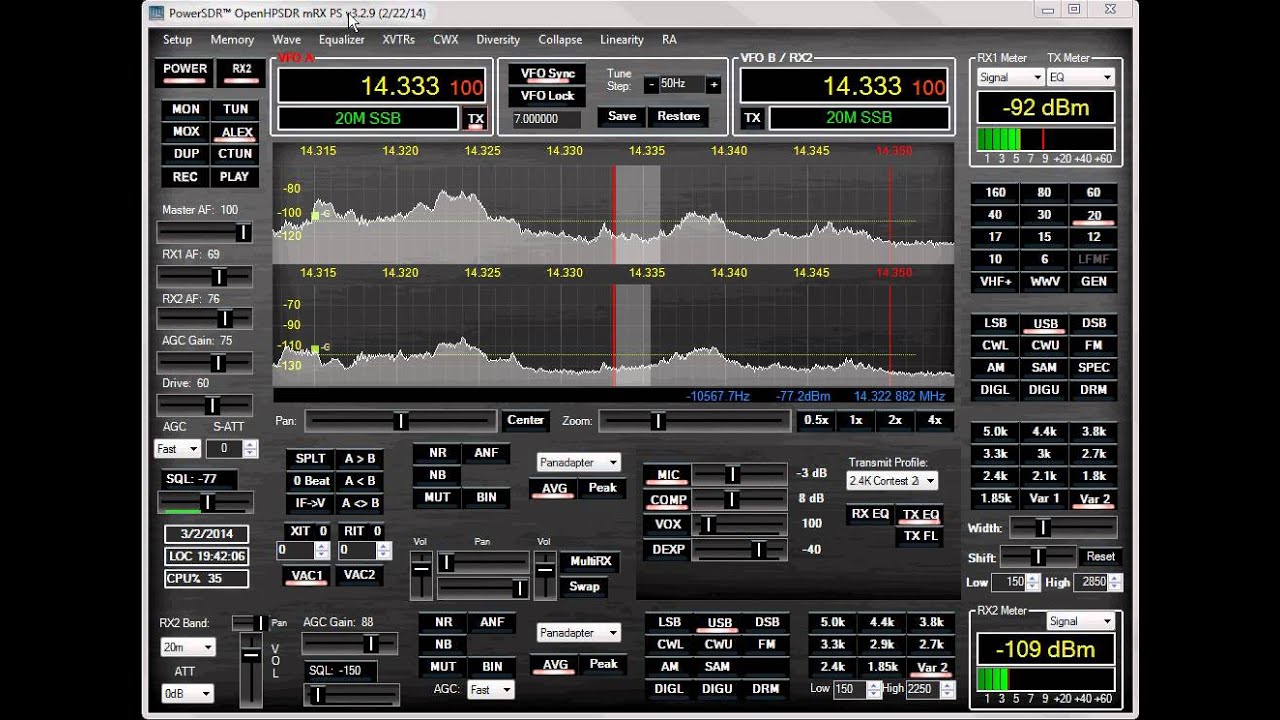 N1EU ANAN-100D 2014 ARRL DX SSB contest, 20 Meters - YouTube