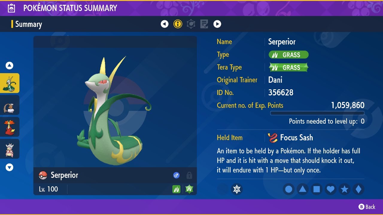 Serperior - Solo - 7 Star Infernape Raid - Pokemon Scarlet/Violet - YouTube