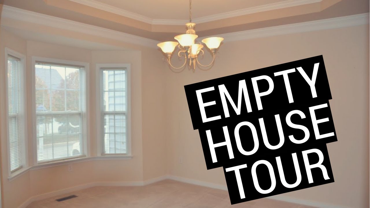 EMPTY HOUSE TOUR! 2017 - YouTube