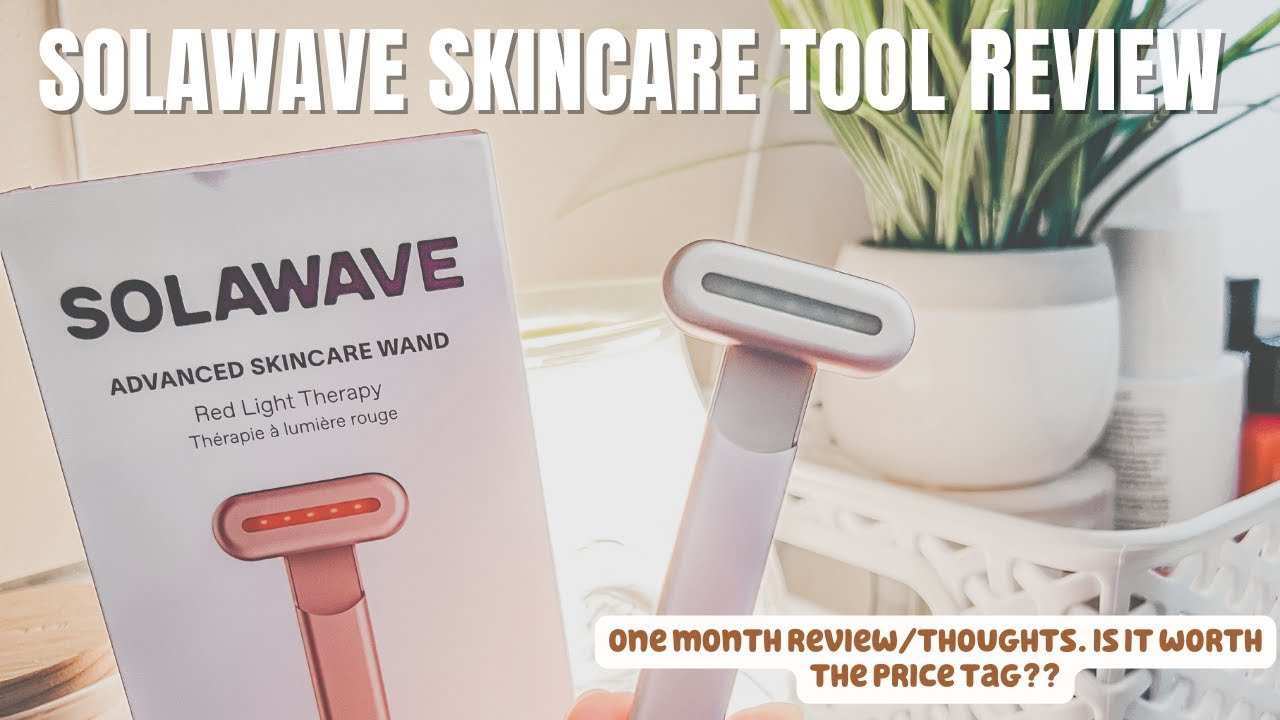 UPDATED SOLAWAVE REVIEW / BEFORE & AFTERS / ONE MONTH REVIEW - YouTube
