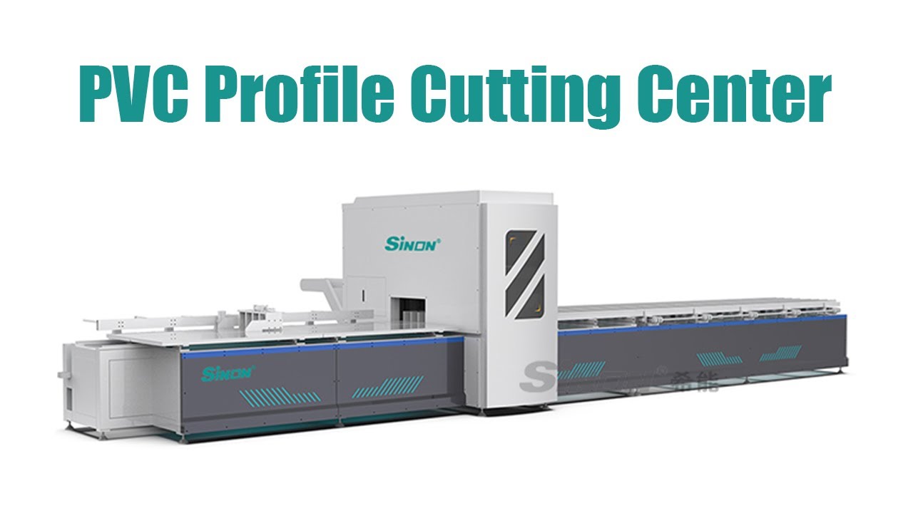 PVC Profile Cutting Center, ±45° And V Notch Cutting, CNC Cutting ...