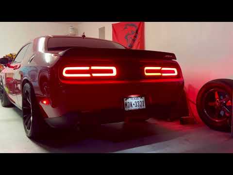 E85 cold start of the cammed hellcat!