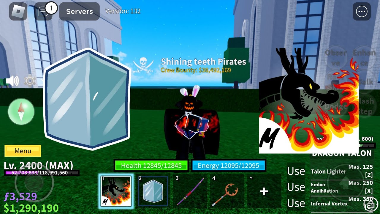 Dragon Talon And Yama Combo #bloxfruits - YouTube