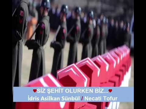 SİZ ŞEHİT OLURKEN BİZ