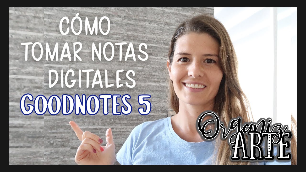 Cómo usar GoodNotes 5 TUTORIAL Para Notas Digitales - YouTube