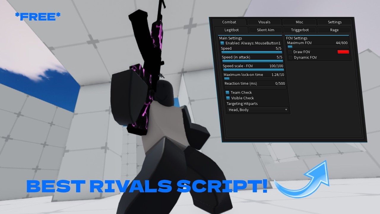 BEST RIVALS SCRIPT | Skin Changer, No Ban, Unlock All Etc - YouTube