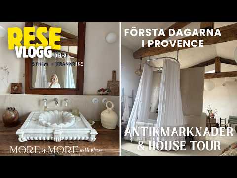 Provence Vlogg: Antikfynd, DRÖMLÄGENHETEN 😍 & Byar du MÅSTE se!☀️