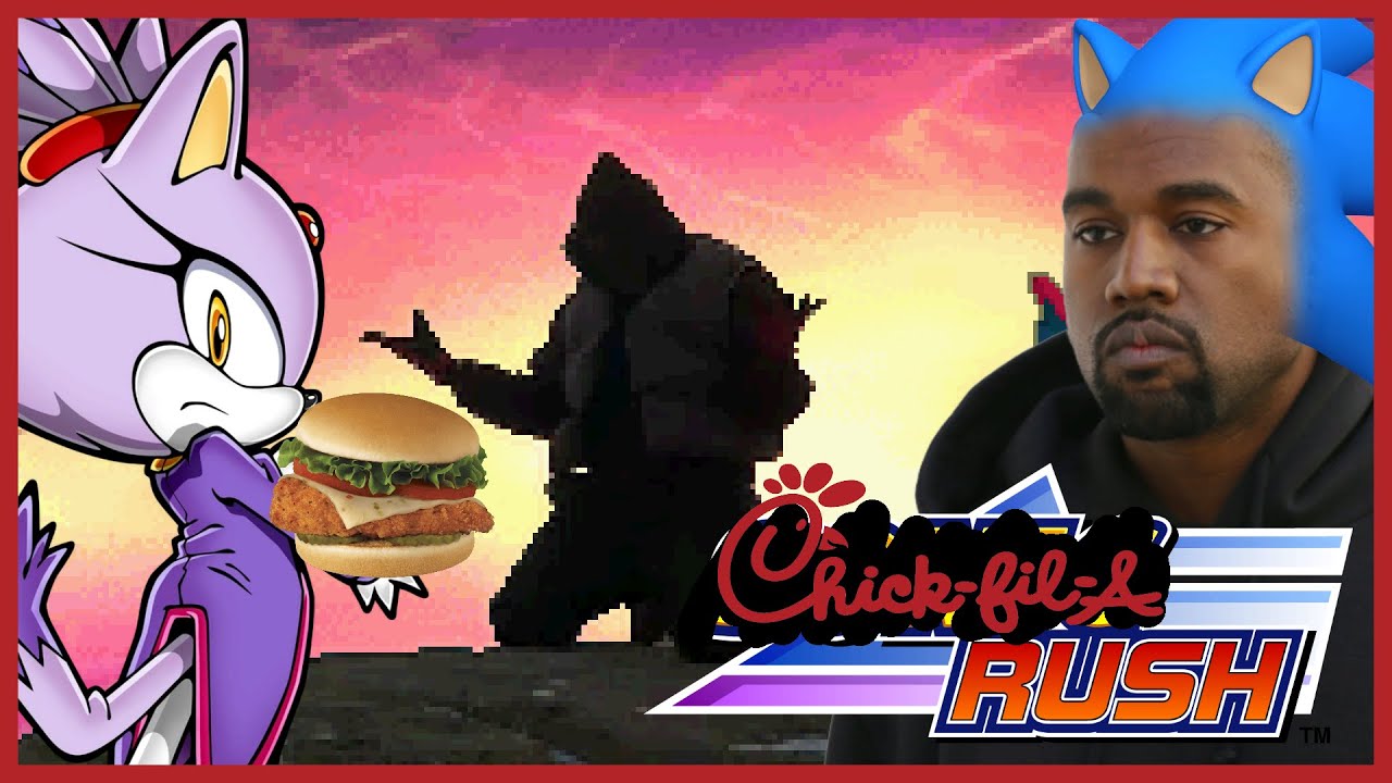 Kanye West but it's Sonic Rush (Wrapped on Sunday) - YouTube