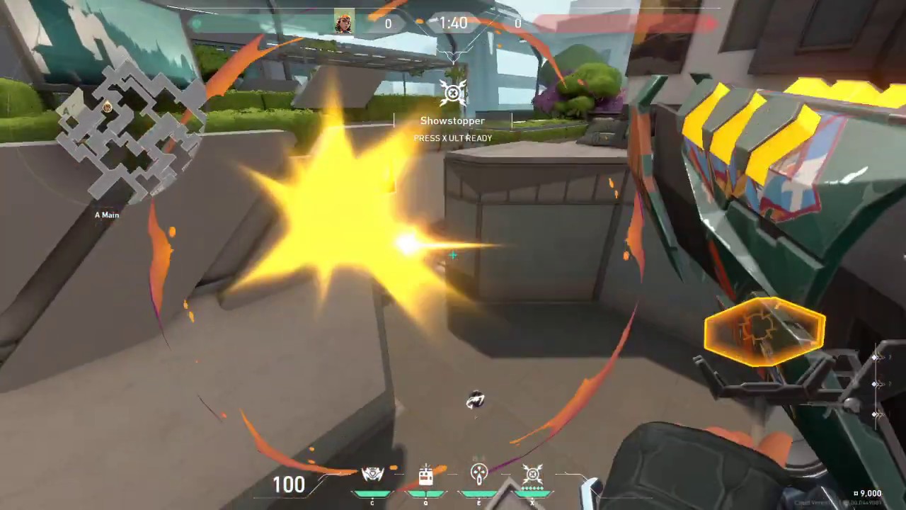 VALORANT Raze double jump ult into high ground spot. - YouTube