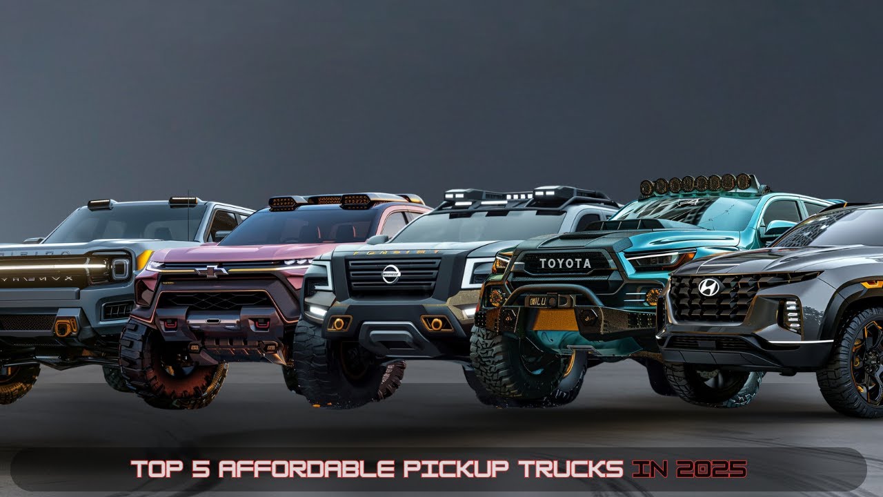 The 5 Most Cheapest Pickup Trucks That Are Going to Be Released in 2025 ...