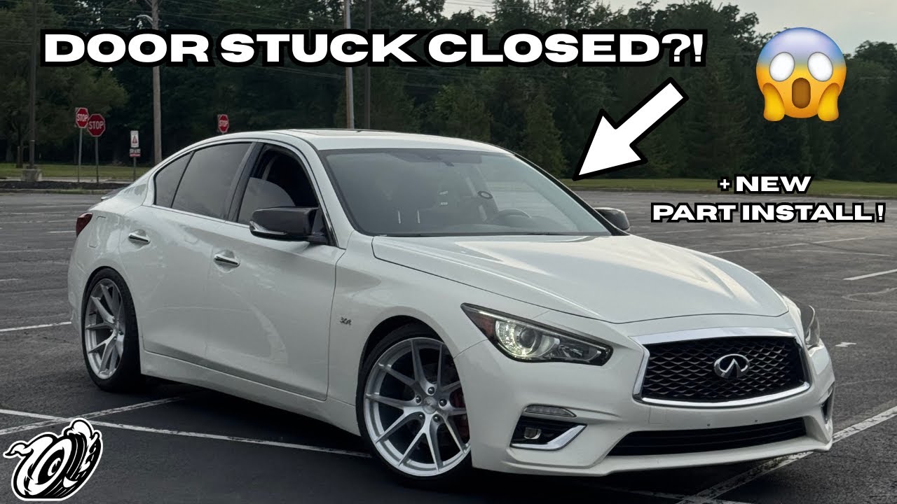 Q50 DOOR WON'T OPEN?!?! | Door Lock Actuator Replacement + New Part ...
