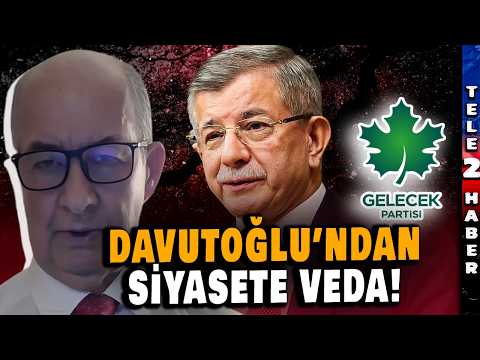 Davutoğlu siyaseti neden bıraktı? Haldun Solmaztürk'ten kritik tahmin!
