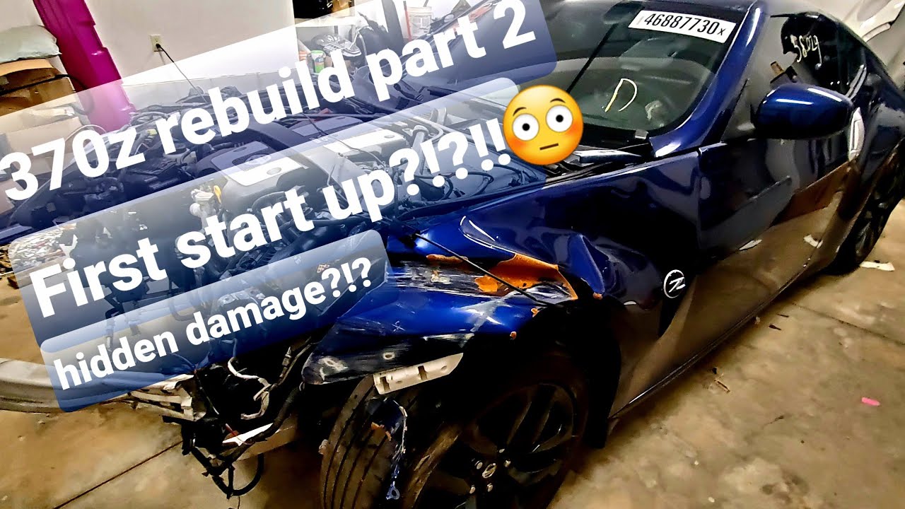 370z rebuild part 2!! Will it start?!? - YouTube