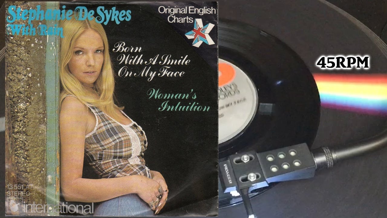 Stephanie De Sykes With Rain - Born With A Smile On My Face, 1974, BRAD ...