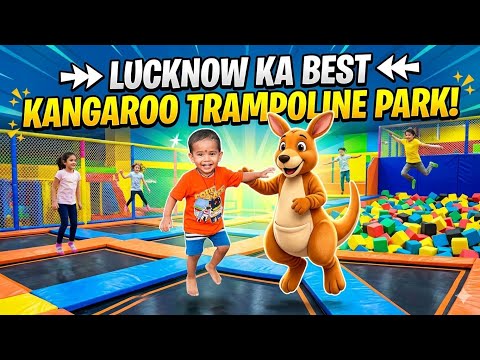 Kids game zone Lucknow Trampoline park @ayushikiduniya-t2s #gamezone ...