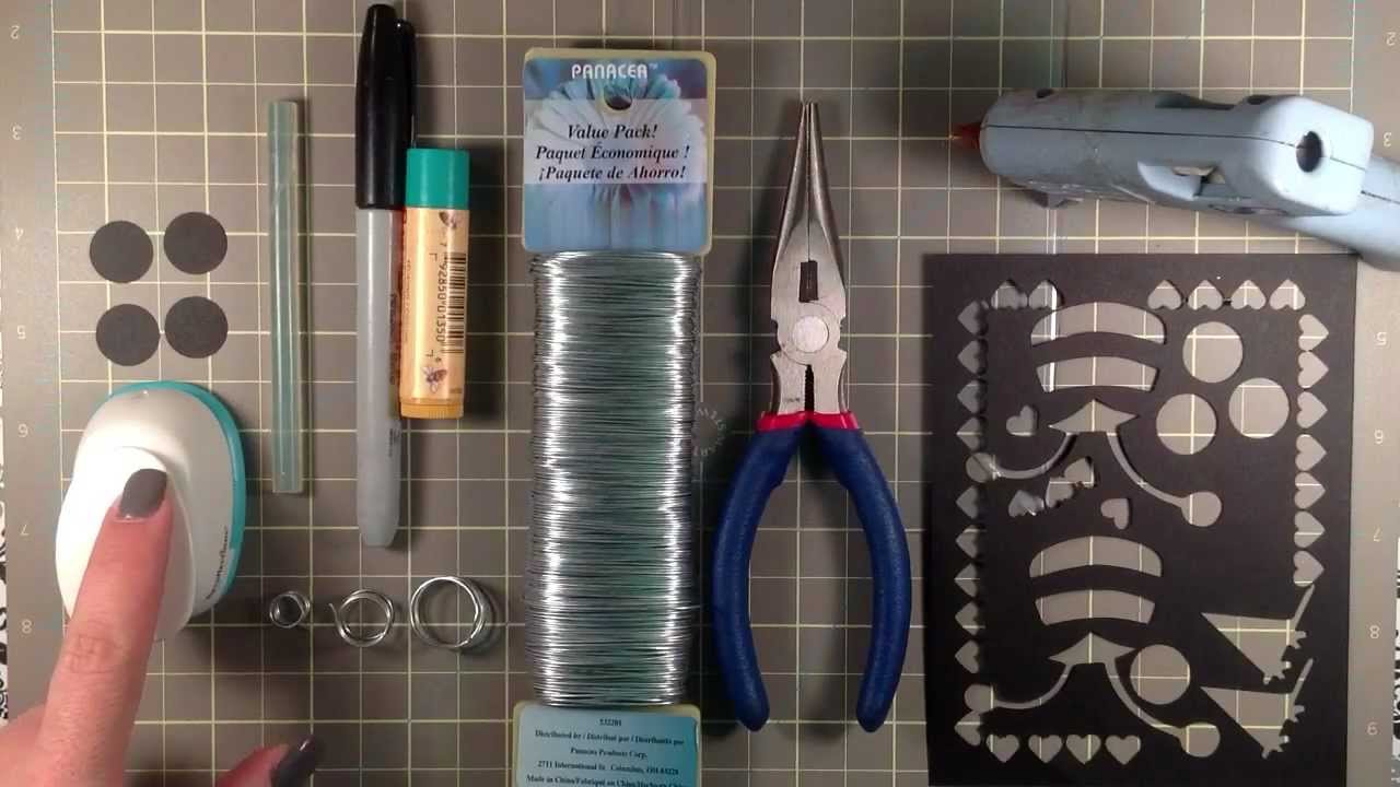 How To Make Wobbles For Your Craft Projects - YouTube