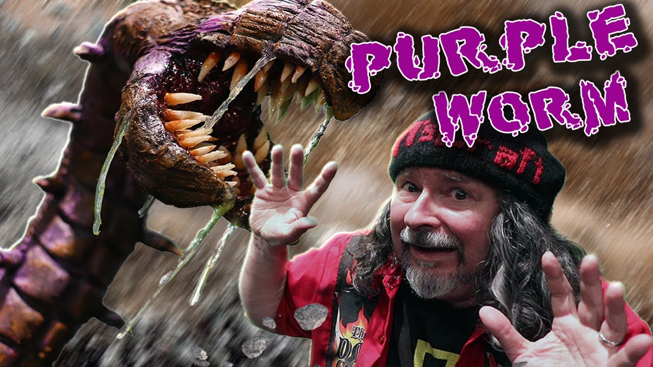 How to Make a PURPLE WORM Dungeons and Dragons Monster (No Mid Vid Adds ...